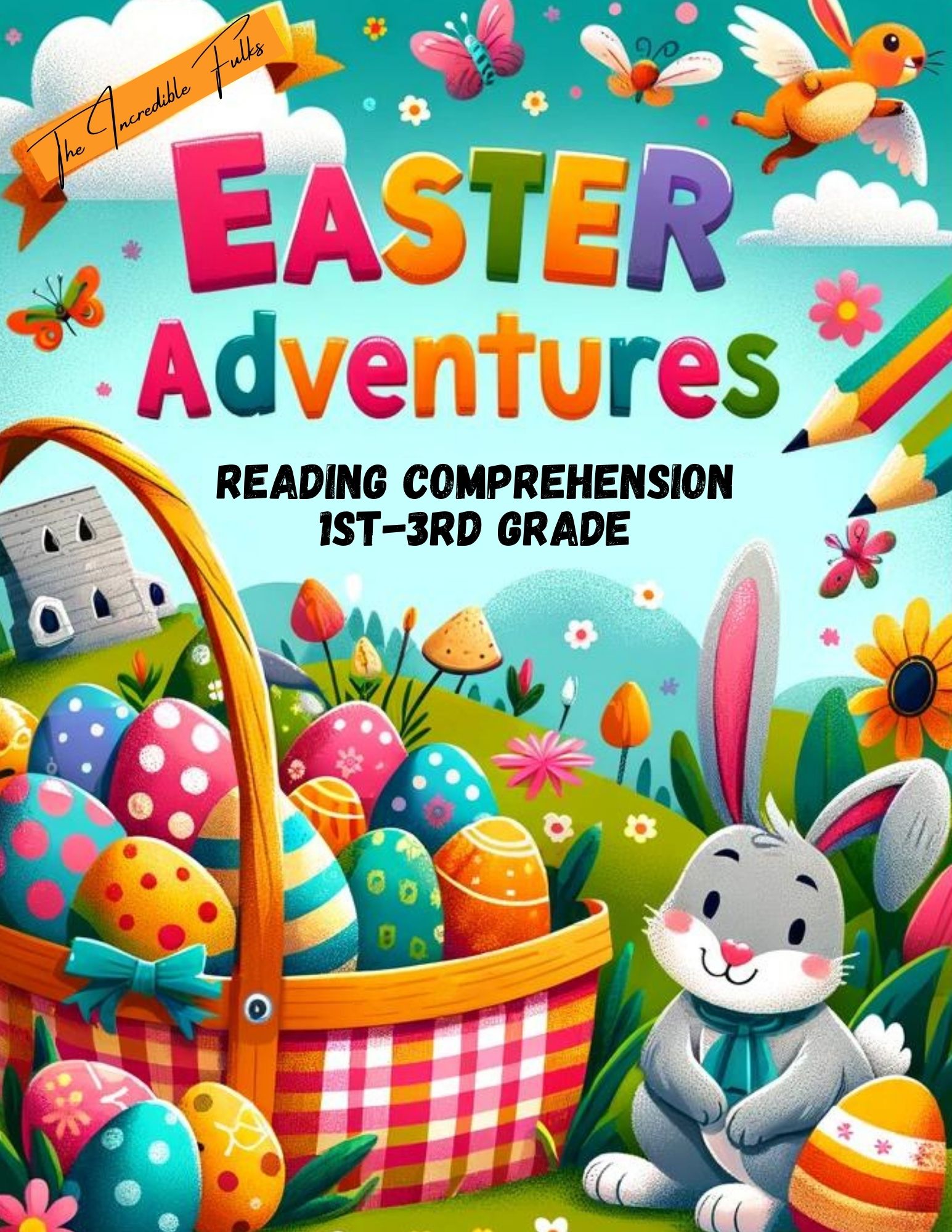 Easter Adventures Reading Comprehension Pack - The Incredible Fulks